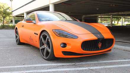 Maserati GranTurismo S Orange Wrapped by DBX - Motori.it