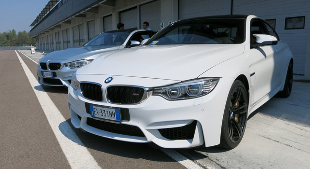 BMW M4, in pista all’autodromo di Modena - Motori.it