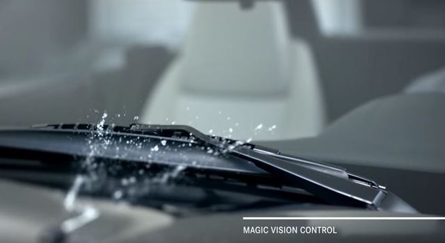Magic Vision Control, il tergicristallo 2.0 della Mercedes: il video ...