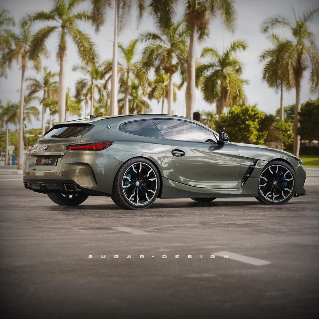 BMW Z4 M Coupé: il render della shooting brake - Motori.it