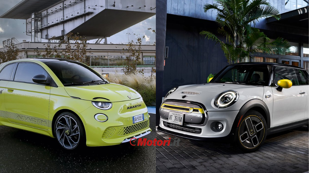 Abarth 500e VS Mini Cooper SE: sfida elettrizzante - Motori.it