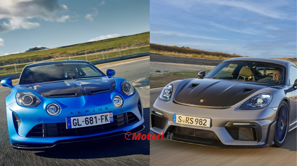Alpine A110 R VS Porsche Cayman GT4 RS: il confronto - Motori.it