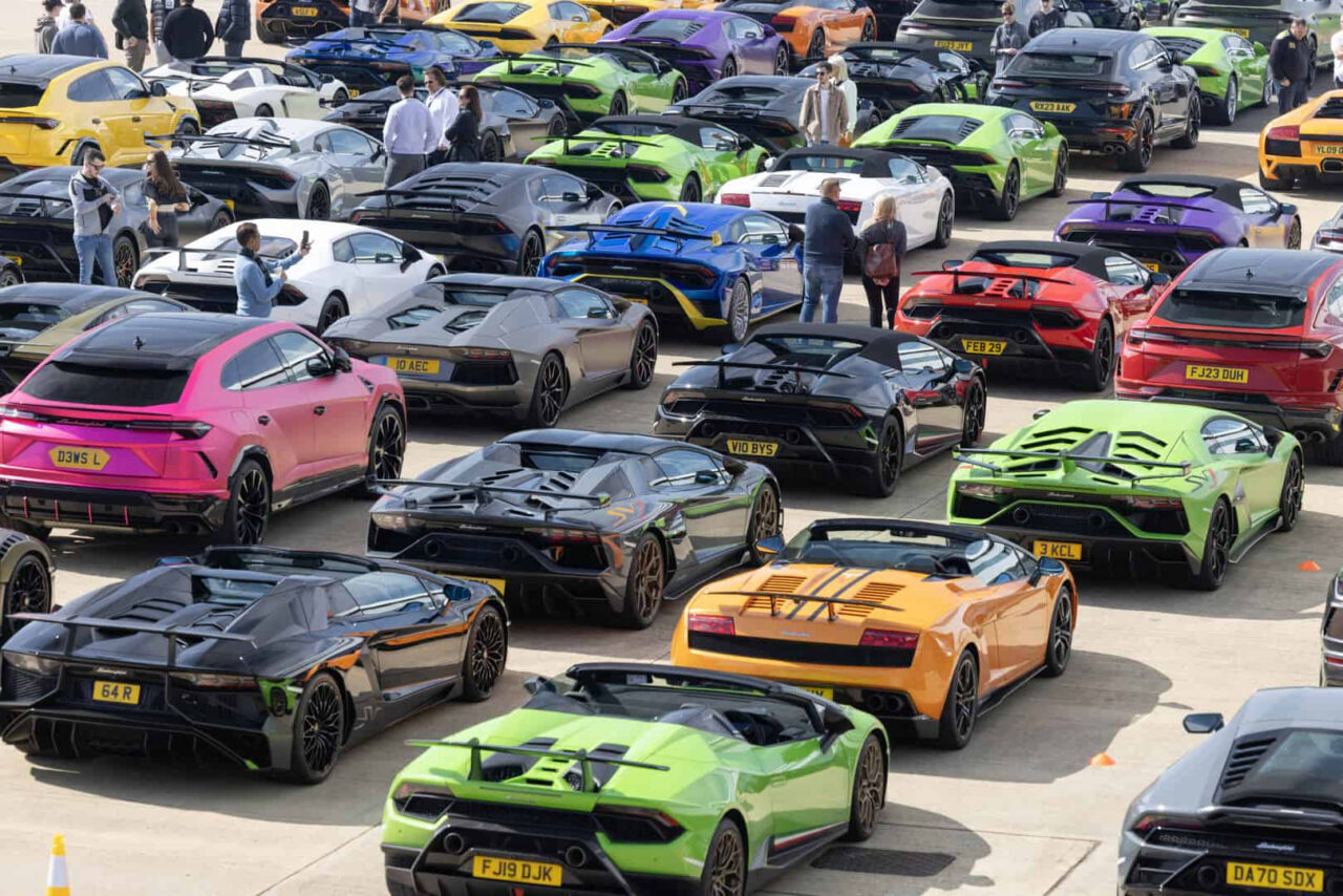 Lamborghini festeggia 60 anni con stile: il più grande raduno al mondo ...