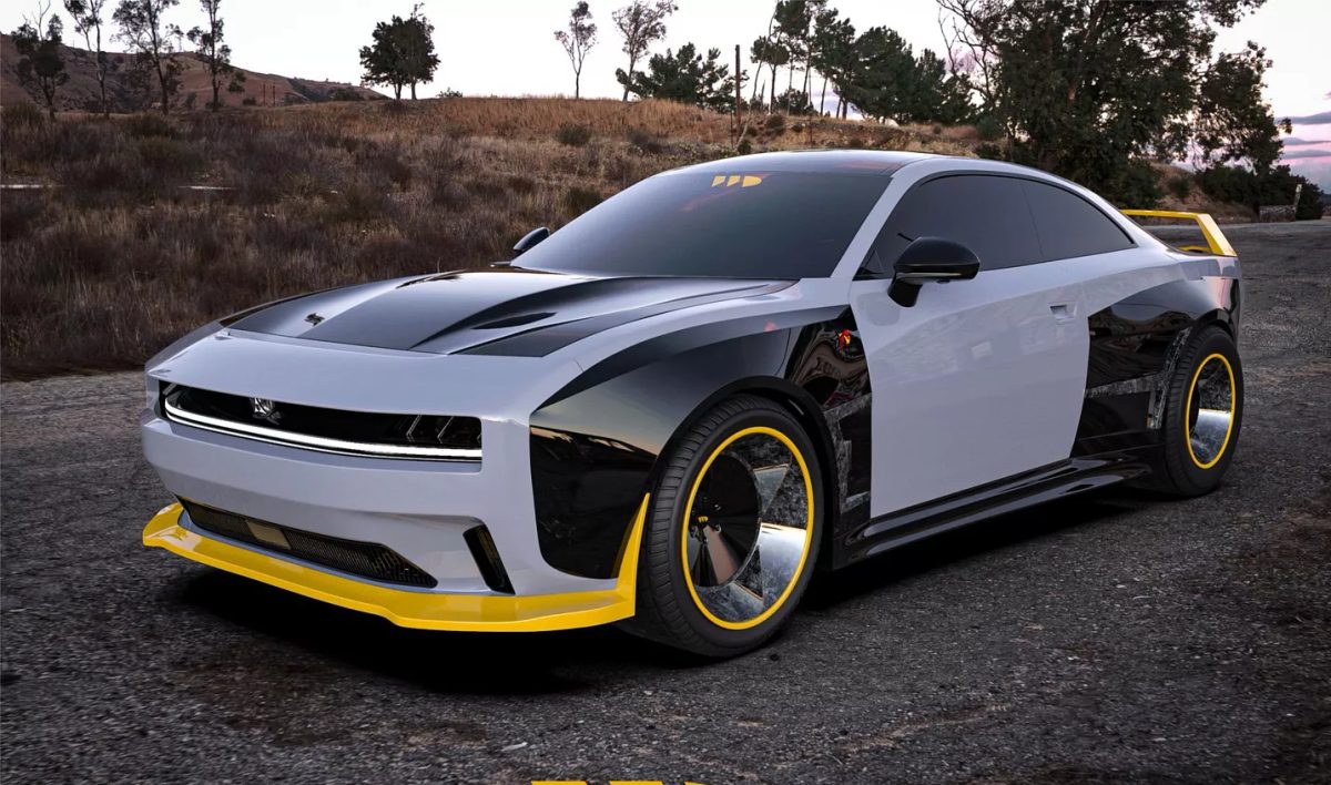 Kit widebody Waido Kits per Dodge Charger Daytona elettrico