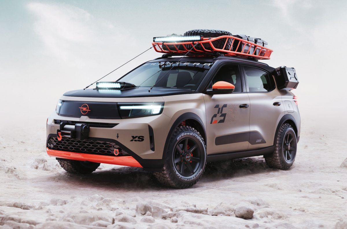 Opel Frontera Gravel: showcar elettrica tra tuning e avventura