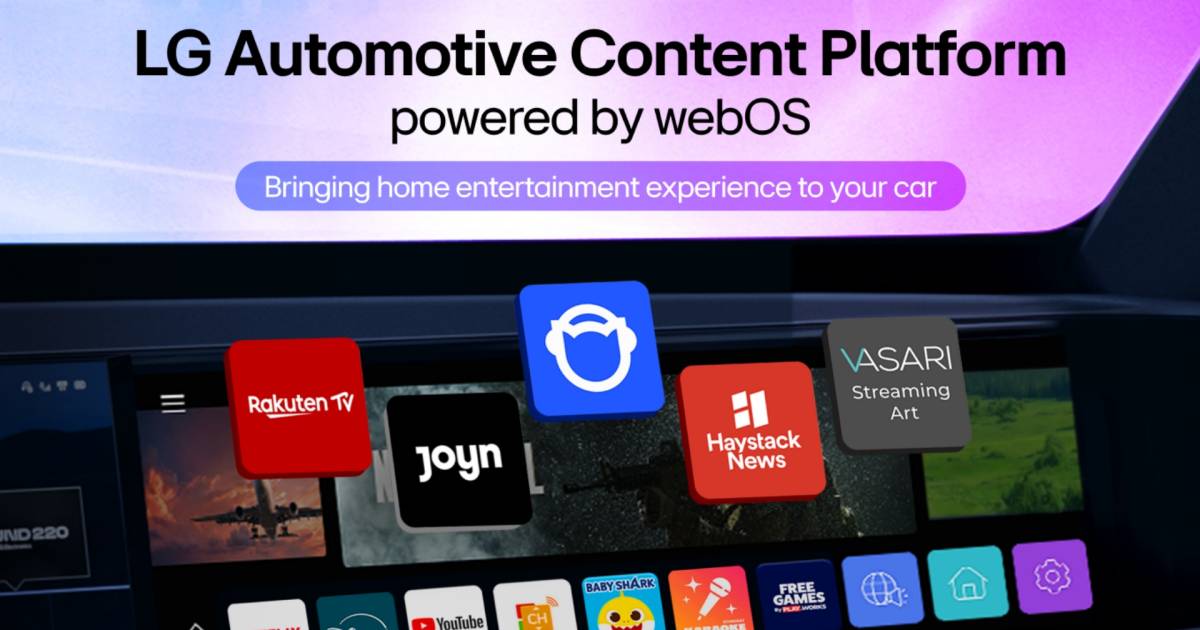 Kia porta l’infotainment webOS di LG in Europa: debutto su EV3