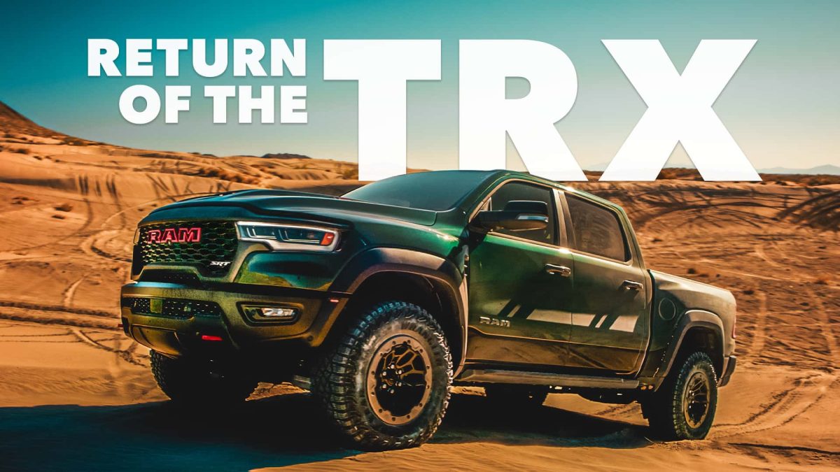 Ritorno del TRX: Ram 1500 SRT TRX 2027 da 777 cavalli