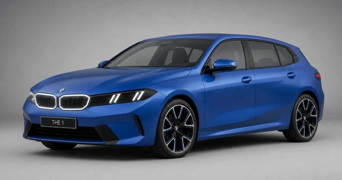 BMW Serie 1 2028: design Neue Klasse, motori ibridi ed elettrici ...